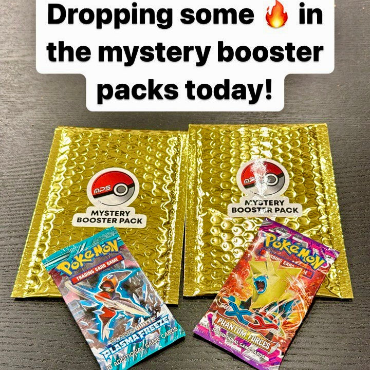 10X Pokémon Booster Packs – MysteryPokeSlabs